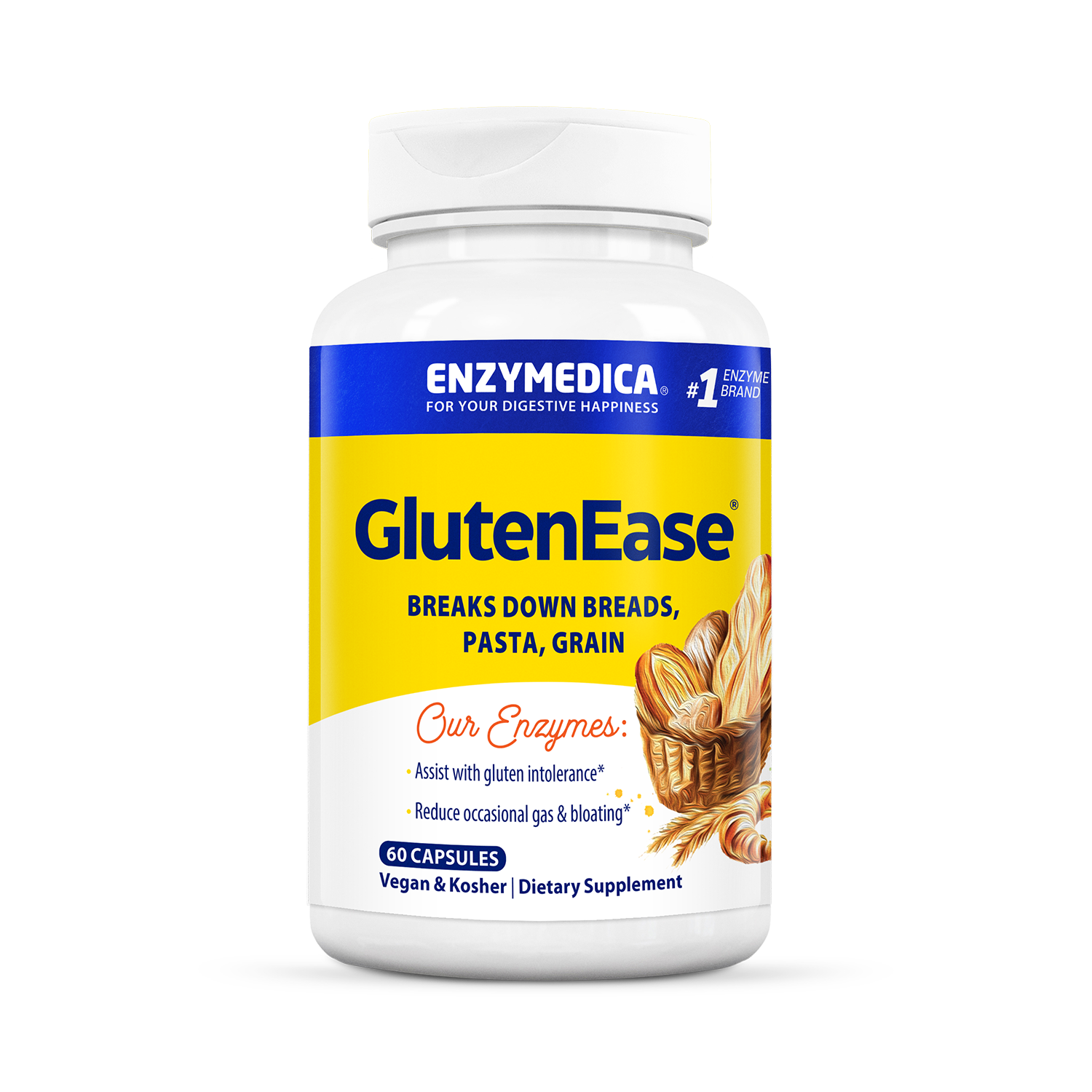 Enzymedica® | GlutenEase™ | Digestive Enzymes