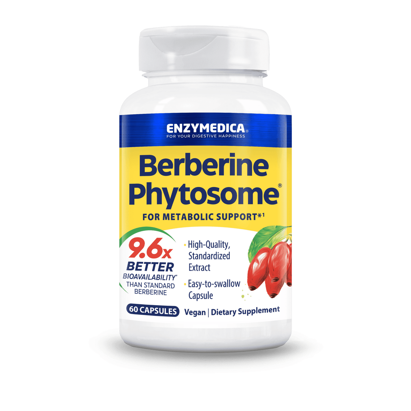 Berberine Phytosome: Enhanced Absorption, Metabolic Support^