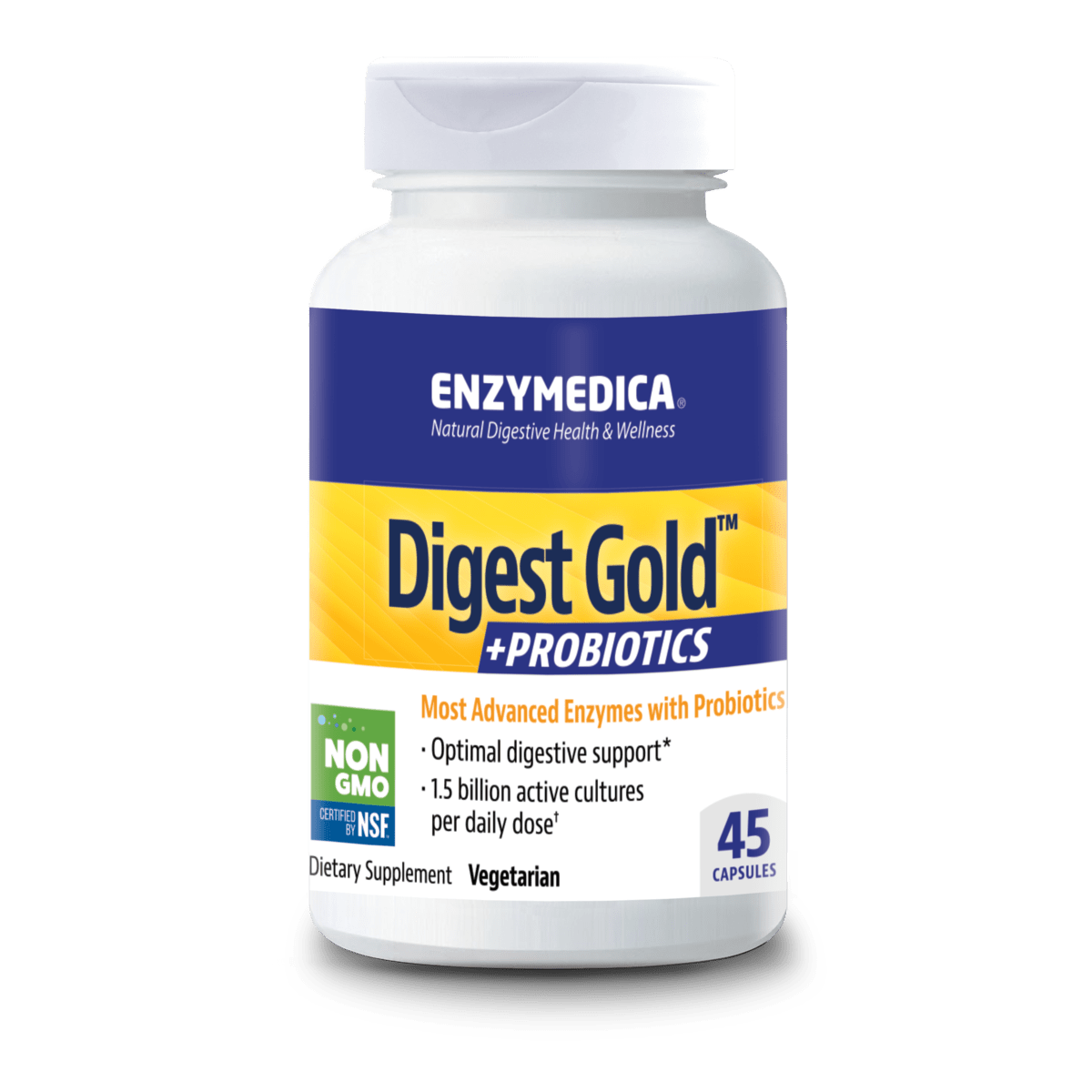 Enzymedica® | Digest Gold™ +PROBIOTICS | Digestive Enzymes
