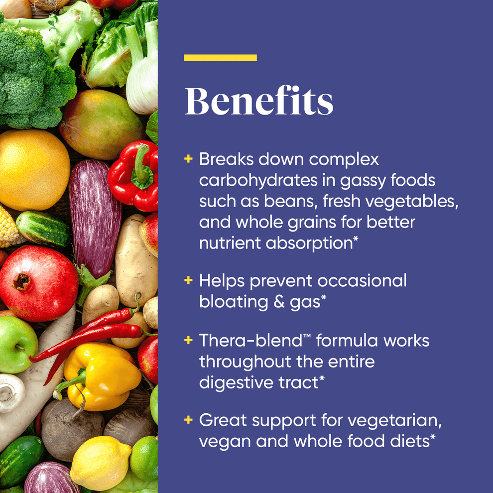 VeggieGest™ - Enzyme for Vegan and Raw Diets – Enzymedica®