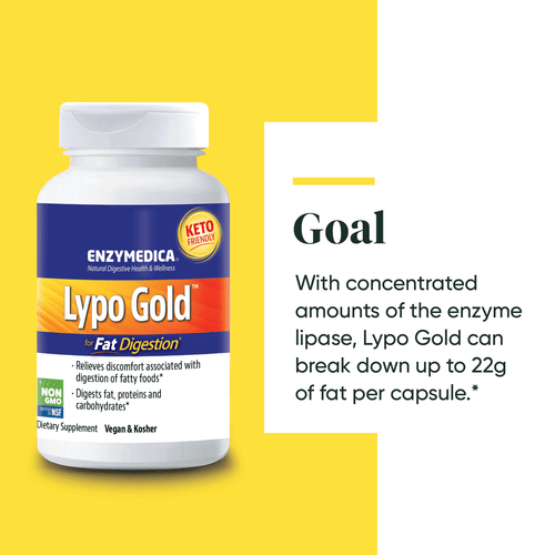 Enzymedica® | Lypo Gold™ | For Fat Digestion