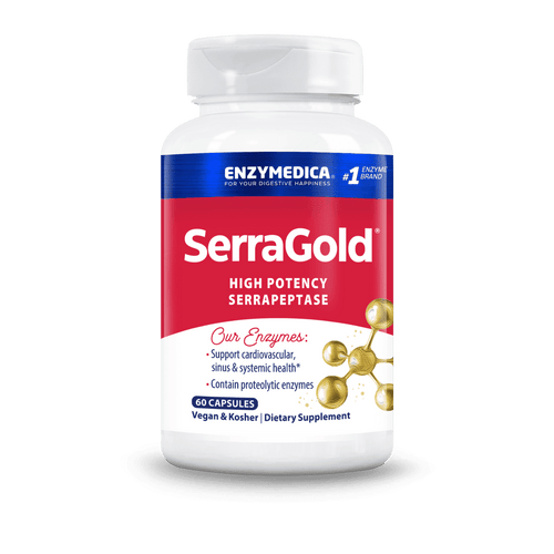 Enzymedica® | SerraGold™ | High Potency Serrapeptase
