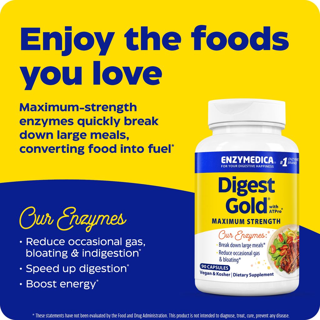 Digest Gold™ | #1 Selling Digestive Enzyme